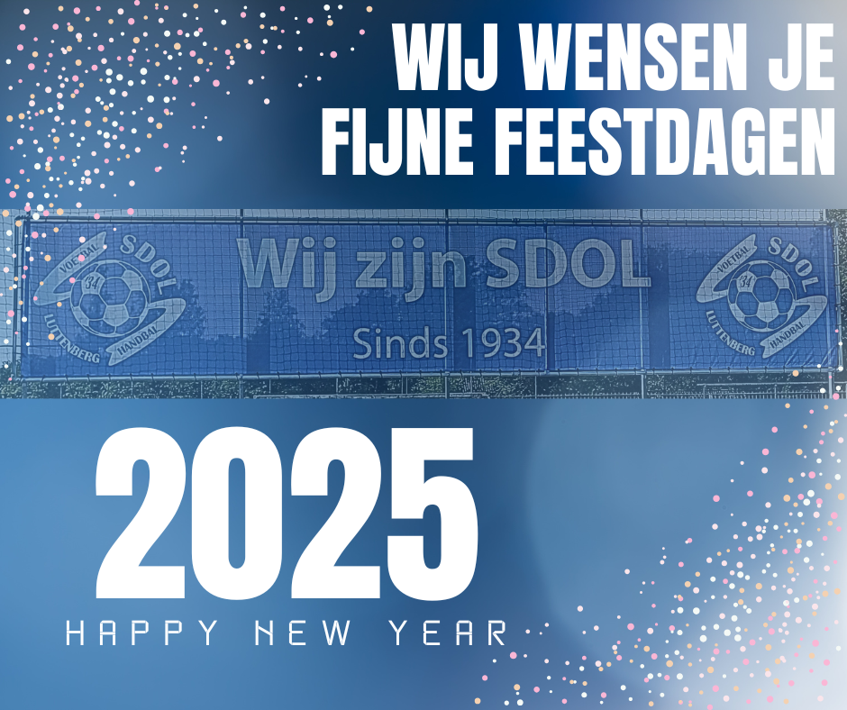 Fijne feestdagen gewenst! | SDOL Luttenberg
